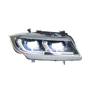 G Series Laser Style V3 LED Headlights for 06-11 BMW E90 / E91 3-serie ...