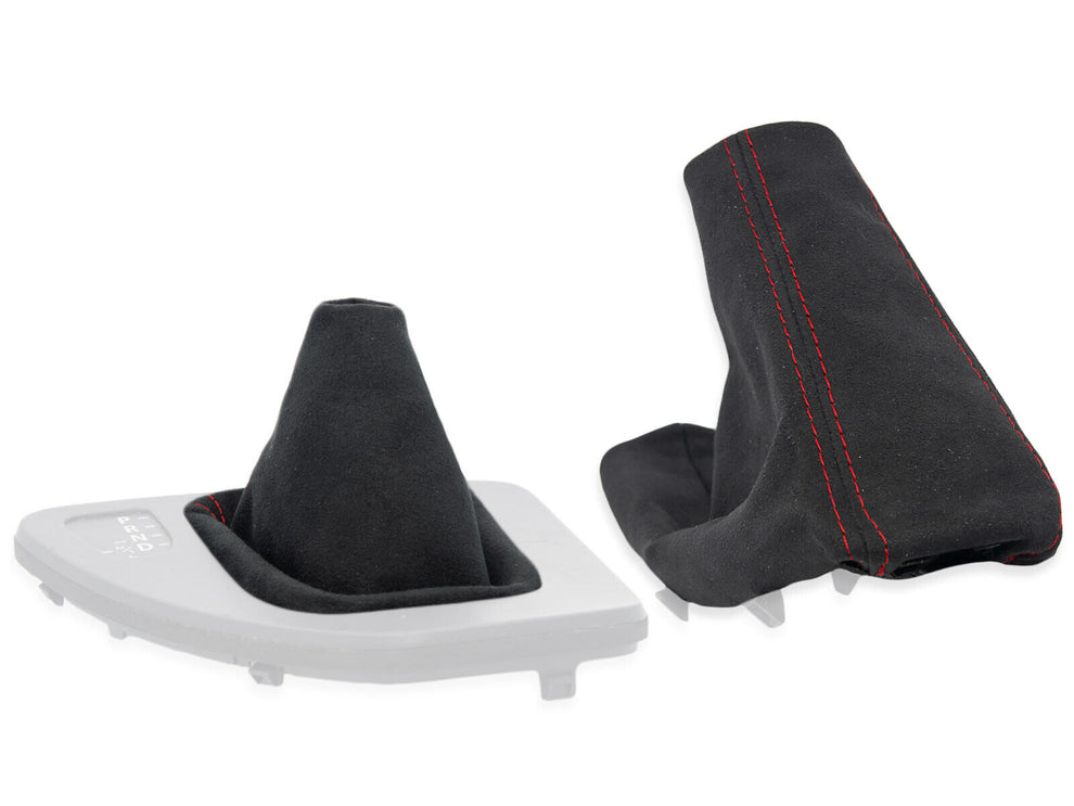 Alcantara Gear Shift Boot Automatic + Handbrake Boot for E90/E91/E92/E ...