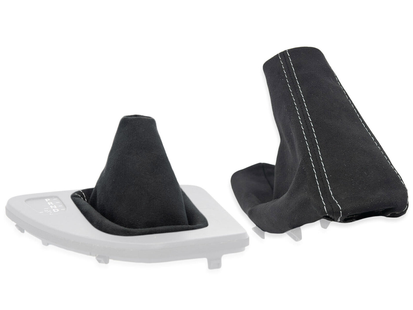 Alcantara Gear Shift Boot Automatic + Handbrake Boot for E90/E91/E92/E ...