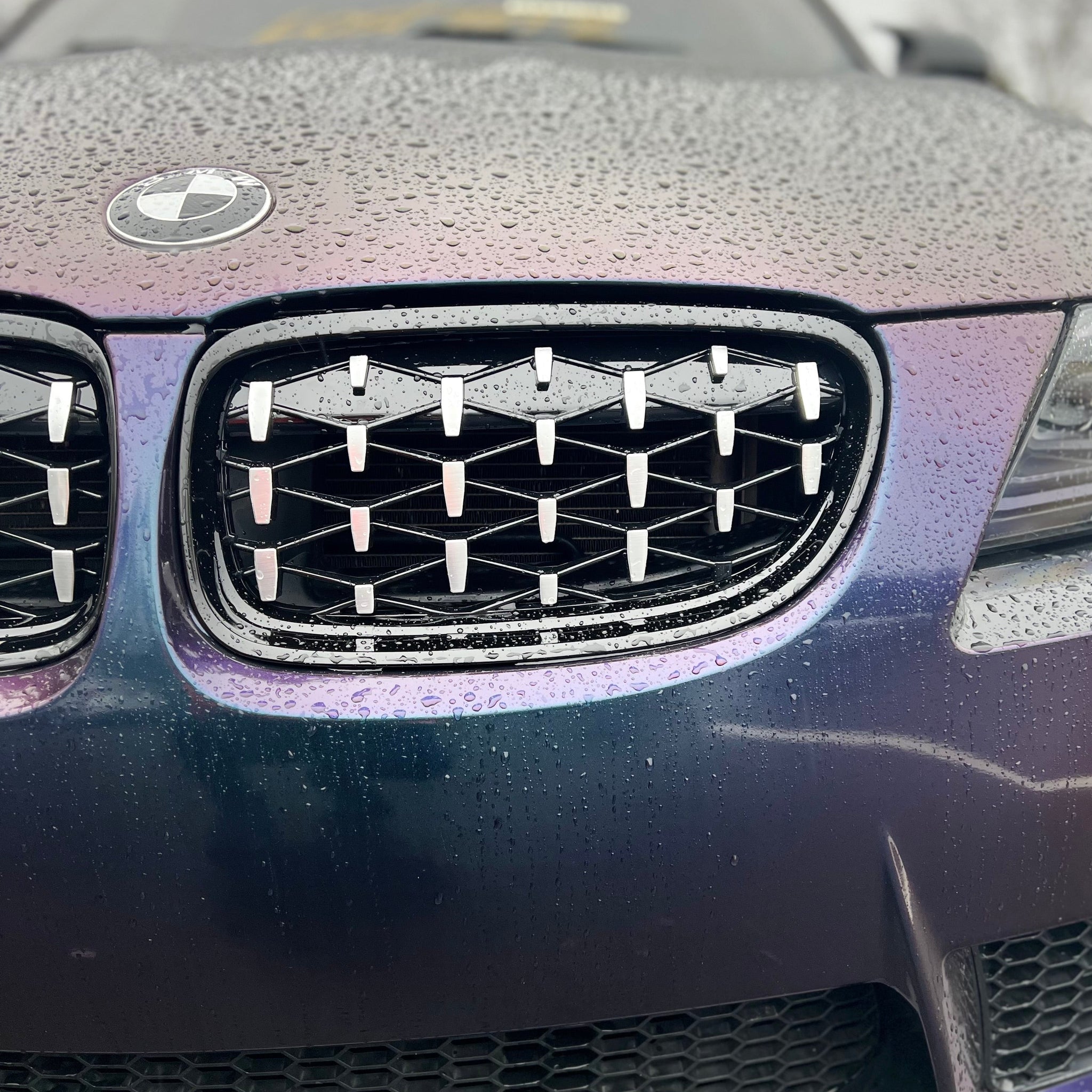 G20 Style Front Grille Diamond Mesh for BMW E90/E91 LCI 3-series – The ...