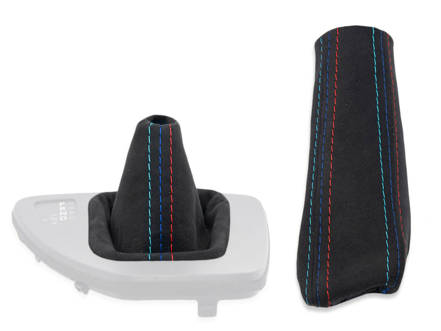 Alcantara Gear Shift Boot Automatic + Handbrake Boot for E90/E91/E92/E ...