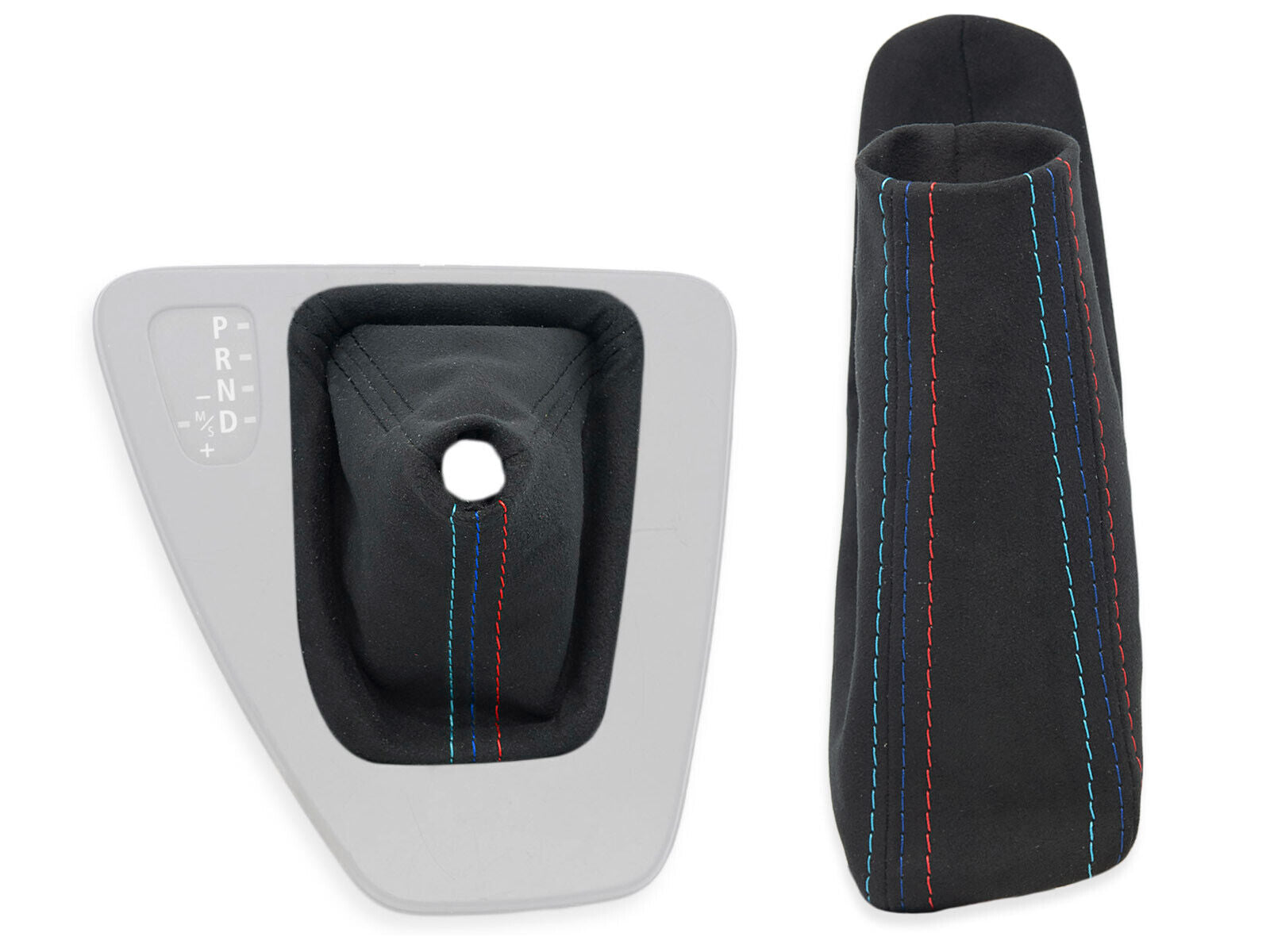 Alcantara Gear Shift Boot Automatic + Handbrake Boot for E90/E91/E92/E ...